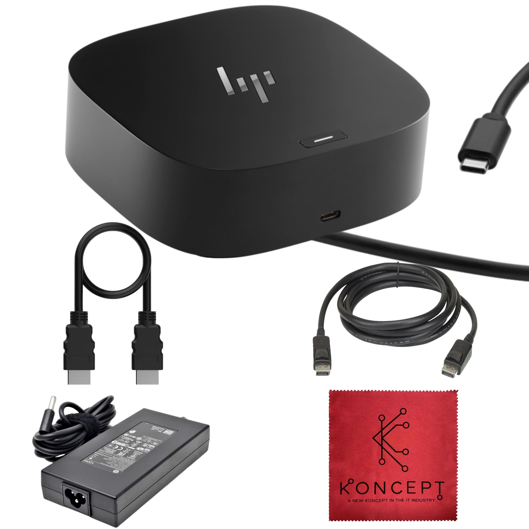 HP 26D32AA USB-C Dock G5 Bundle - HP Docking Station for Laptop Dual ...