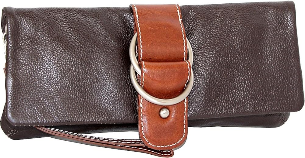 My Carmela Clutch (Chocolate): Handbags: Amazon.com