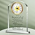 Amazon.com: Landical Retirement Clock Retirement Gift for Women Men ...