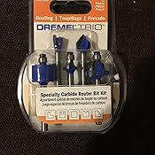 Dremel TR770 5-Piece Edging Router Bit Kit - Edge Treatment And ...