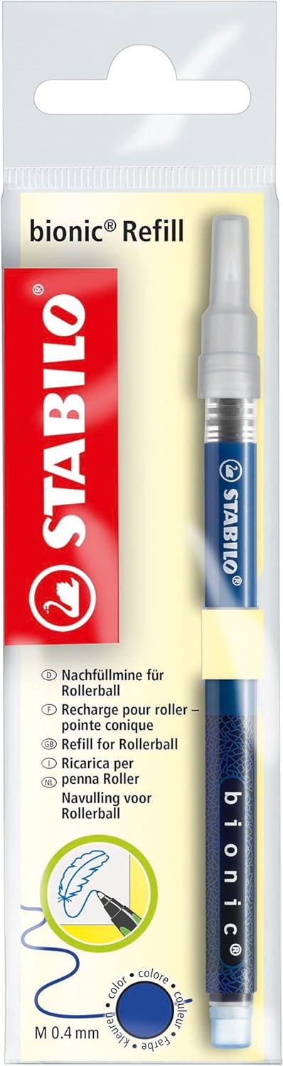 STABILO "bionic" Refill Pen - Blue (Pack of 5): Amazon.co.uk: Office ...