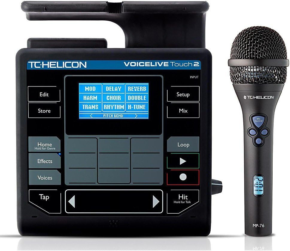 Effets voix TC HELICON VOICELIVE TOUCH 2 + MP-76 BUNDLE: Amazon.fr ...