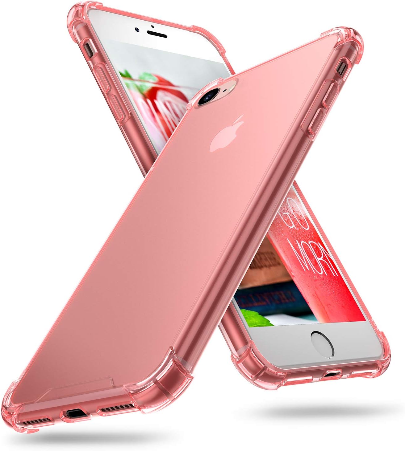 ORIbox Case for iPhone 7/8/SE 2020 (4.7\"), Pink Case with 4 Corners ...