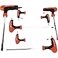 Amazon.com: Performance Tool W1712 Metric T-Handle Hex Key Set, 7-Piece ...