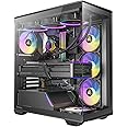 Amazon.com: Antec C3 ARGB, 3 x 120mm & 1 x 120mm ARGB PWM Fans Included ...