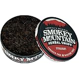 Amazon.com: Smokey Mountain Herbal Snuff - Straight - 5 Cans - Nicotine ...