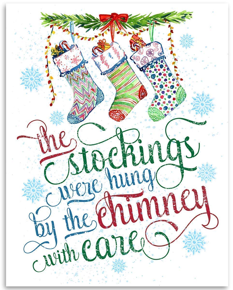The Stockings Were Hung Printable - Printable Word Searches
