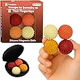 Amazon.com: Magnetic Sensory Fidget Balls – 4PC Medium Weighted Textured Silicone Stress Relief ...