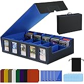 Amazon.com: Trading Card Storage Box with Commander Display , 5-Row ...