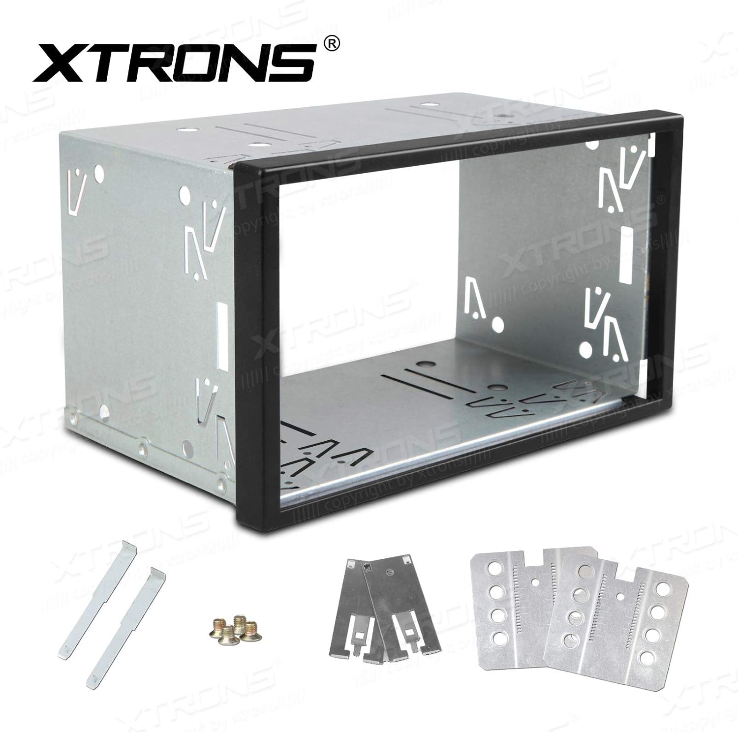 XTRONS Double Din 2 Din Universal Car Radio Mounting Car Cage Head Unit ...