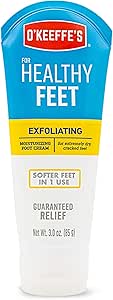 Amazon.com: O'Keeffe's Healthy Feet Exfoliating Foot Cream for ...