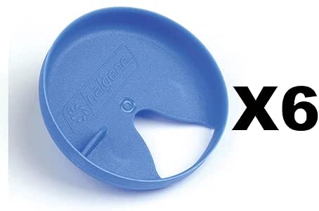 Amazon.com : Nalgene Easy Sipper Blue Wide Mouth Water Bottle Splash ...