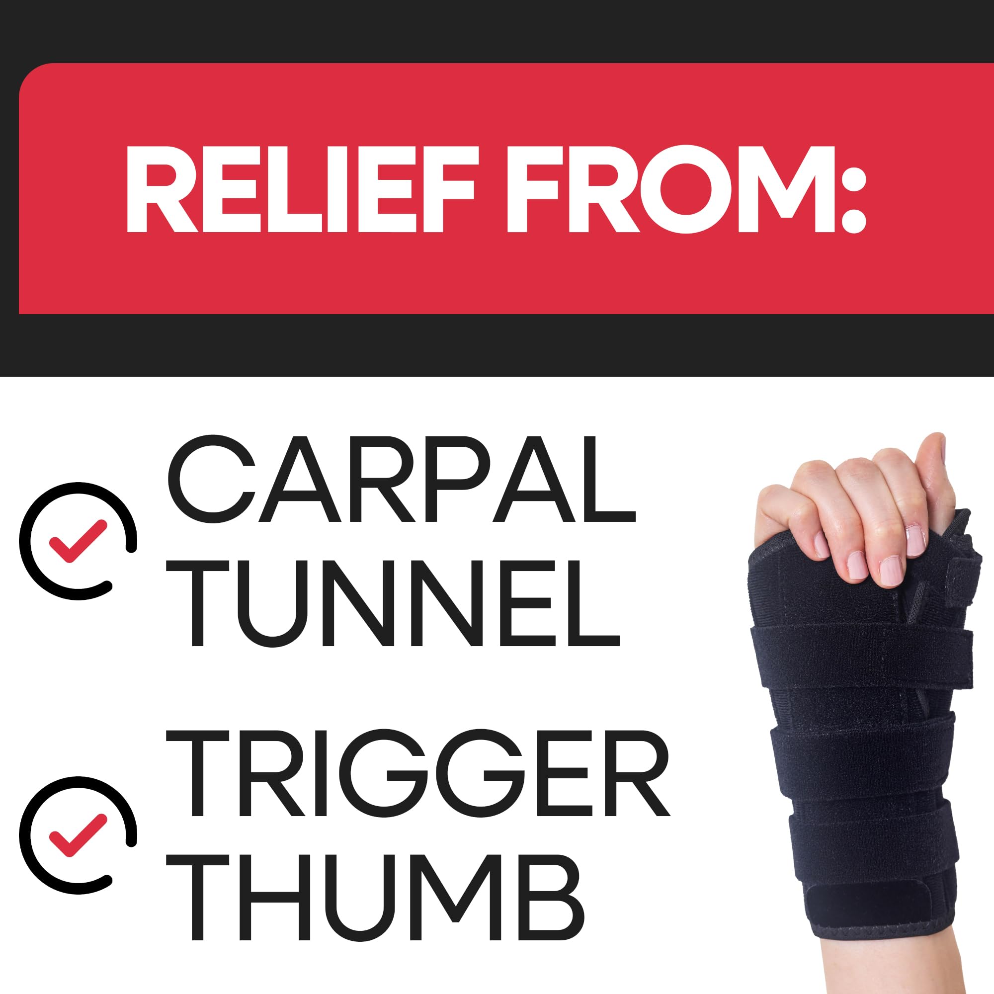 Mua Thumb Spica Splint & Wrist Brace | Both a Wrist Splint and Thumb ...