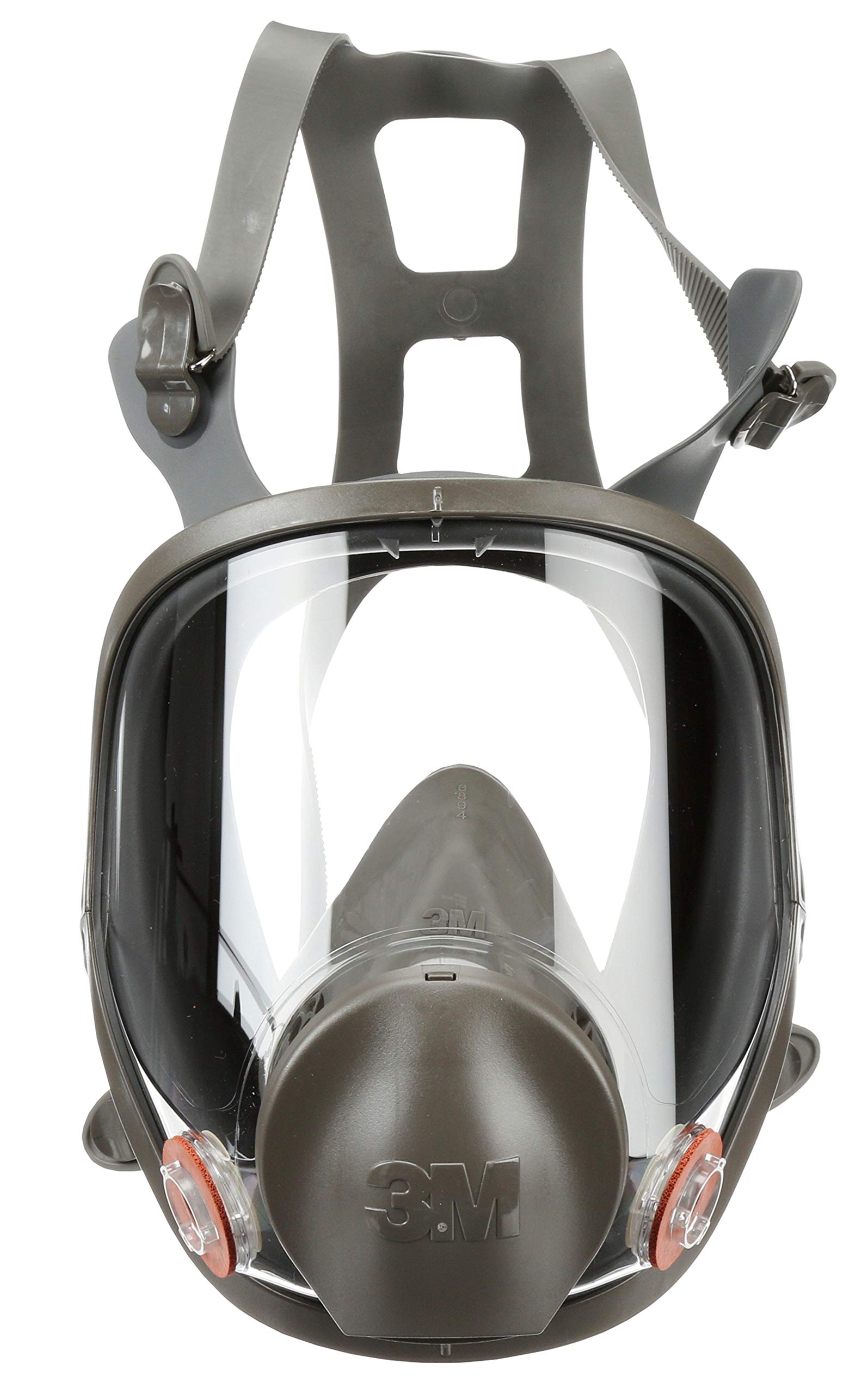 3M Full Facepiece Reusable Respirator 6800, NIOSH, Large Lens, ANSI ...