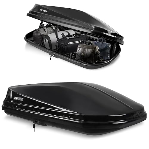 Large Rooftop Cargo Carrier Box, Heavy Duty Hard Shell Roof with ...