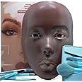 Amazon.com : 3D makeup Practice Face Board, Silicone Makeup Mannequin ...