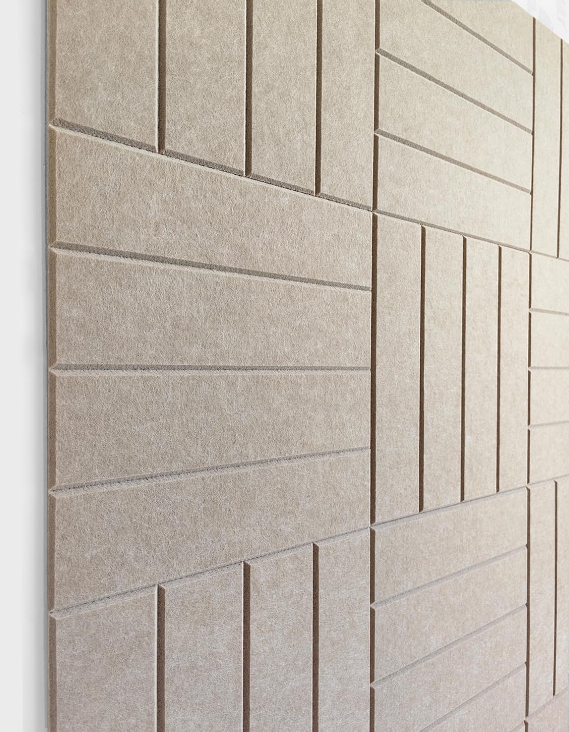 Felt Wall Panels for Interior Wall Decor, Accent Wall Paneling White ...