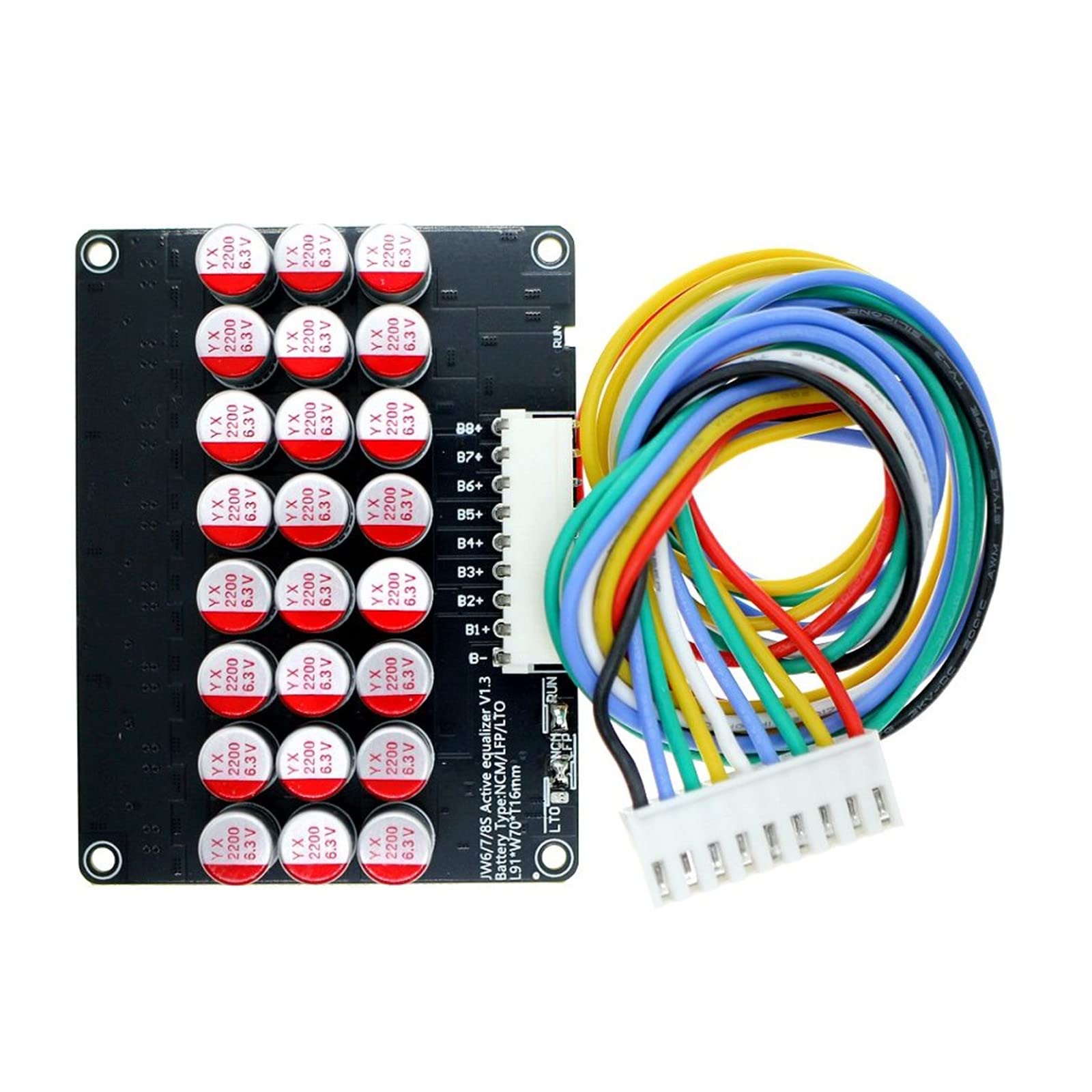 Mua 8S 5A Active Equalizer 6S 7S Balancer Lipo Lifepo4 Lto Lithium Active Battery Energy ...