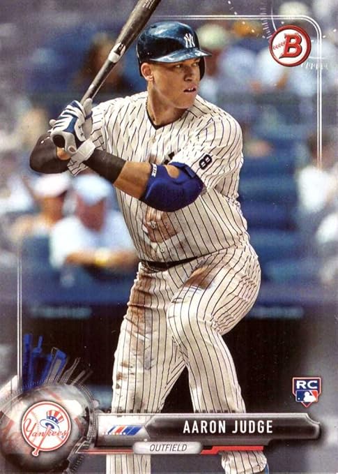 Amazon.com: 2017 Bowman Baseball #32 Aaron Judge Rookie Card: Sports ...