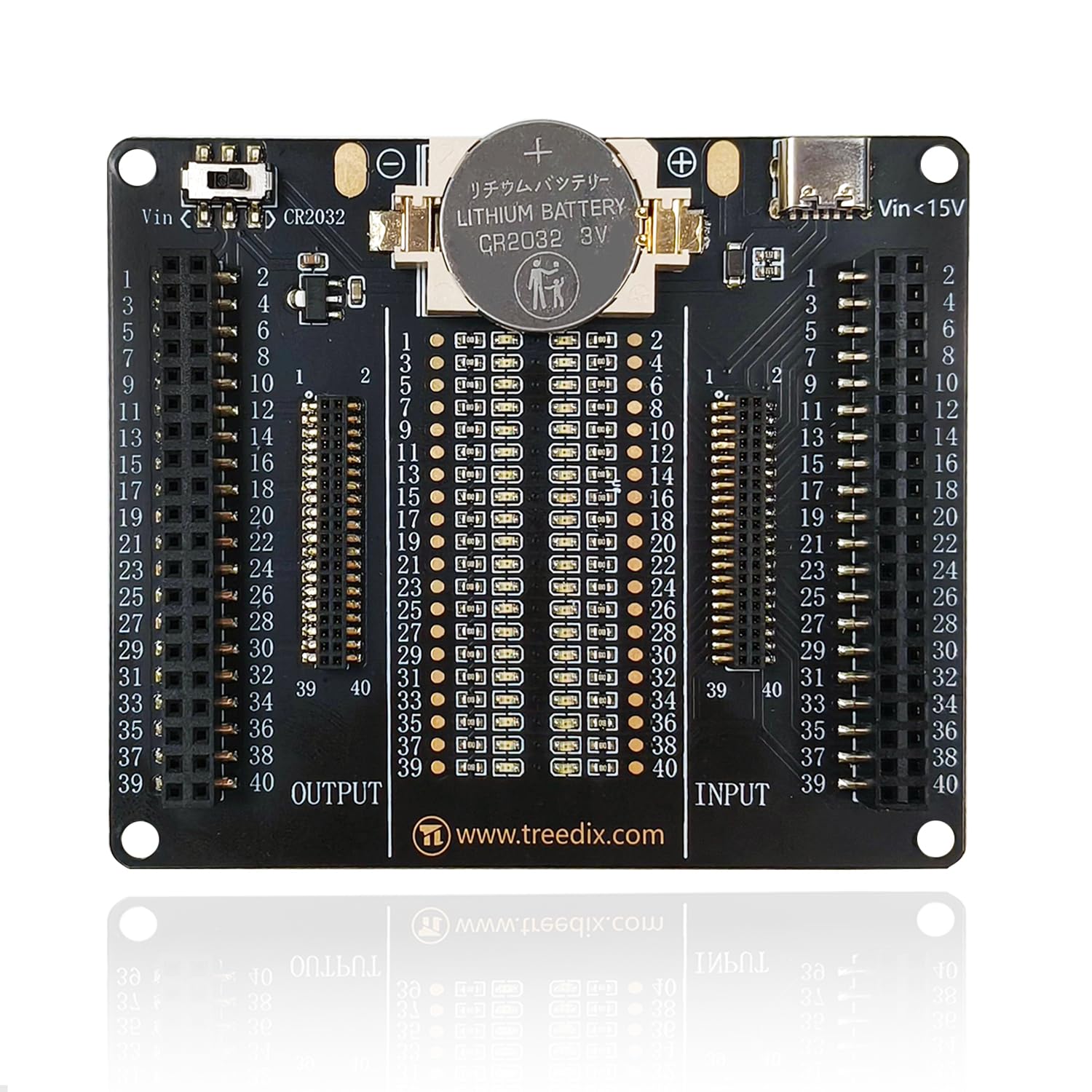 Treedix JTAG Cable Tester Board, IDC Flat Ribbon Cable Tester 20 LED ...