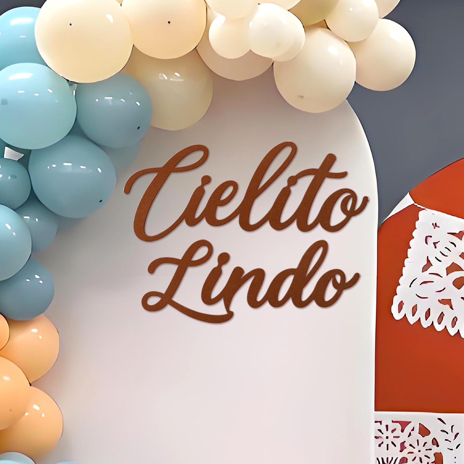 MASTRON Cielito Lindo Sign for Backdrop - Felt Cielito Lindo Sign for ...