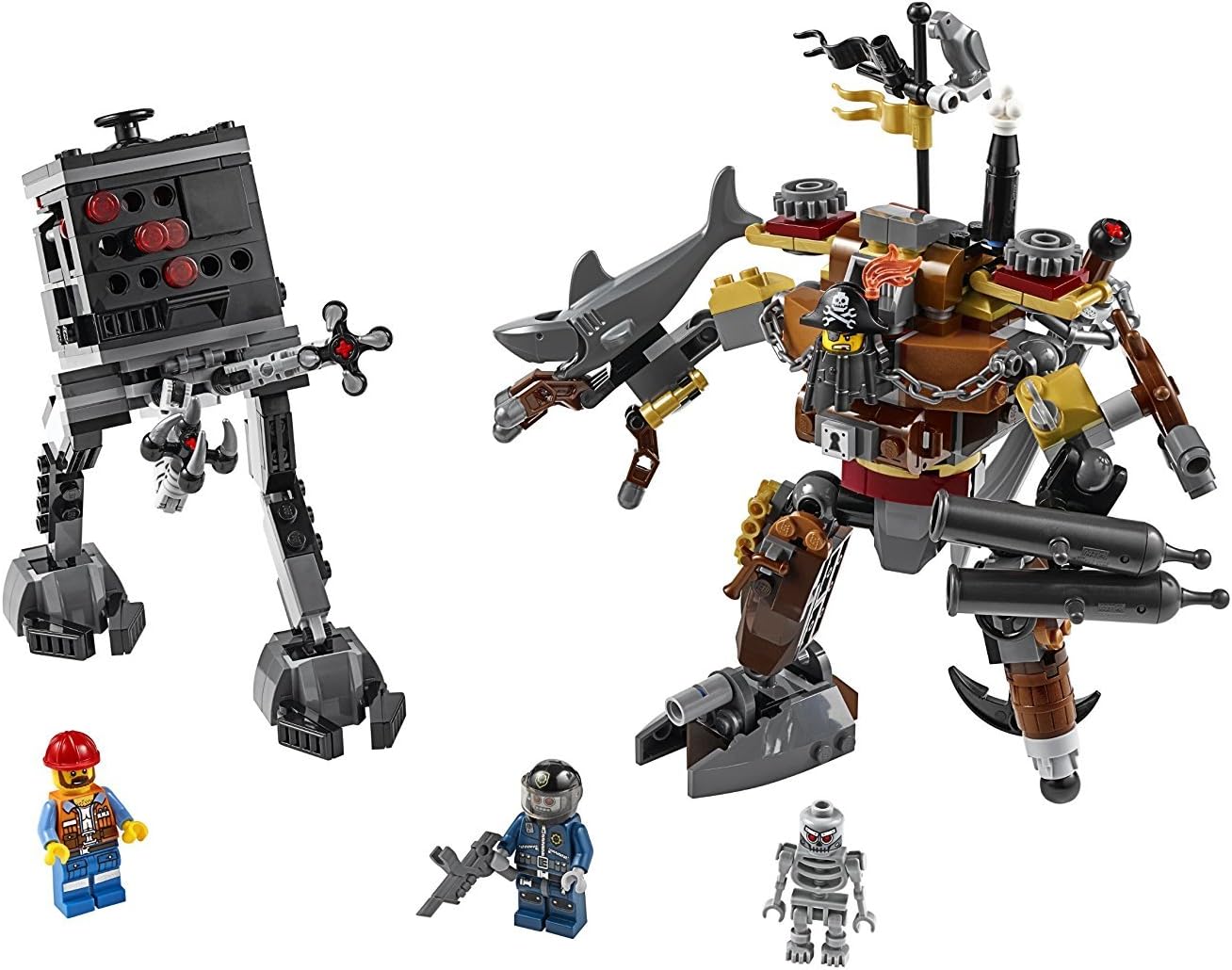 Lego The Movie - Duelo contra Barba Gris (70807): Amazon.es: Juguetes y ...