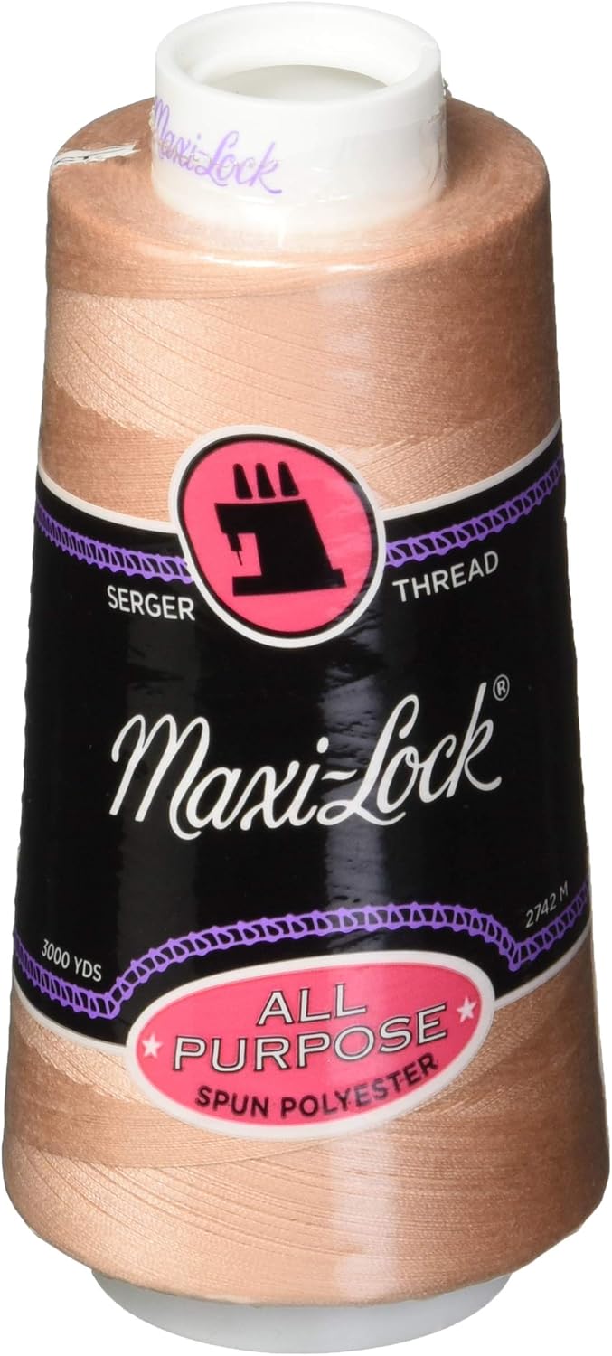 American & Efird 51-32979 Thread Maxi-Lock Cone 3000 Yards-Tea Rose ...