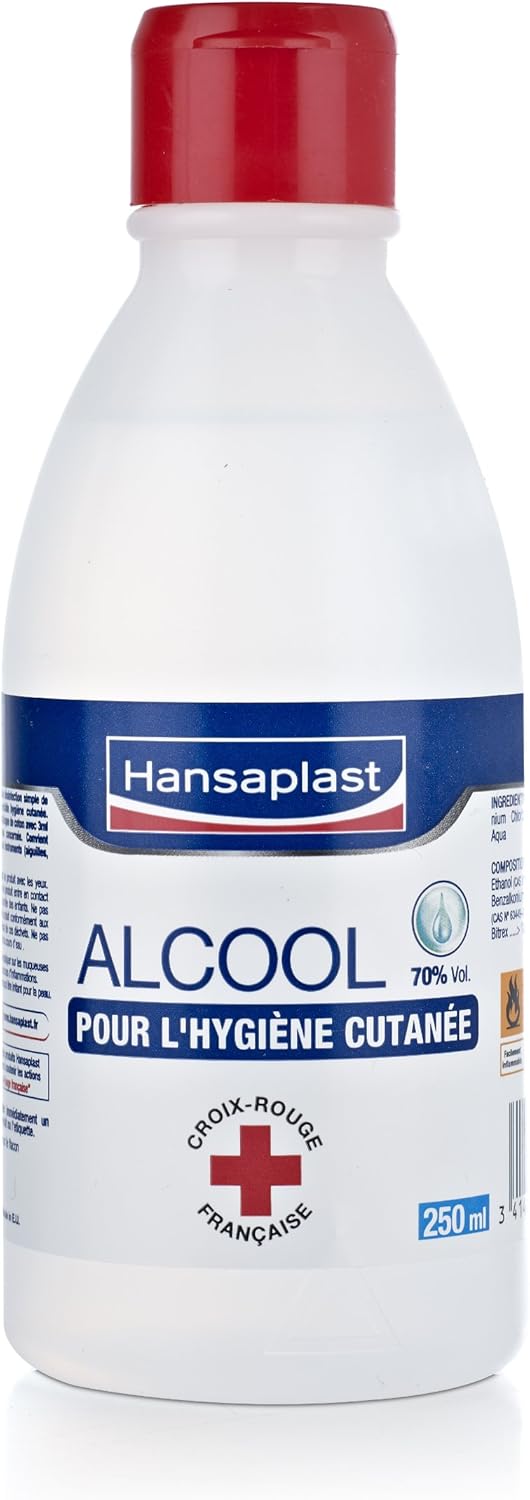 HANSAPLAST Flacon d'Alcool 70 ° - 250 ml | iCheck.vn