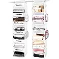 Amazon.com: AELS 6-Shelf Weekly Clothes Organizer Set of 2, Hanging ...