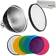 Amazon.com : Godox AD-S2 Standard Reflector with Soft Diffuser and ad ...