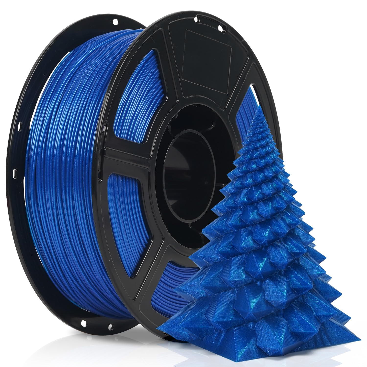 FLASHFORGE Xmas Series Rapid PLA Filament Aurora Blue, High Flow Speedy ...