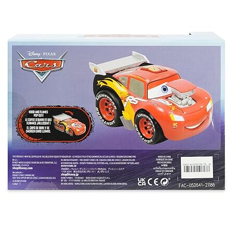 Mua Disney Store Official Lightning McQueen Push & Go Talking Vehicle – Engaging Toy for Kids ...