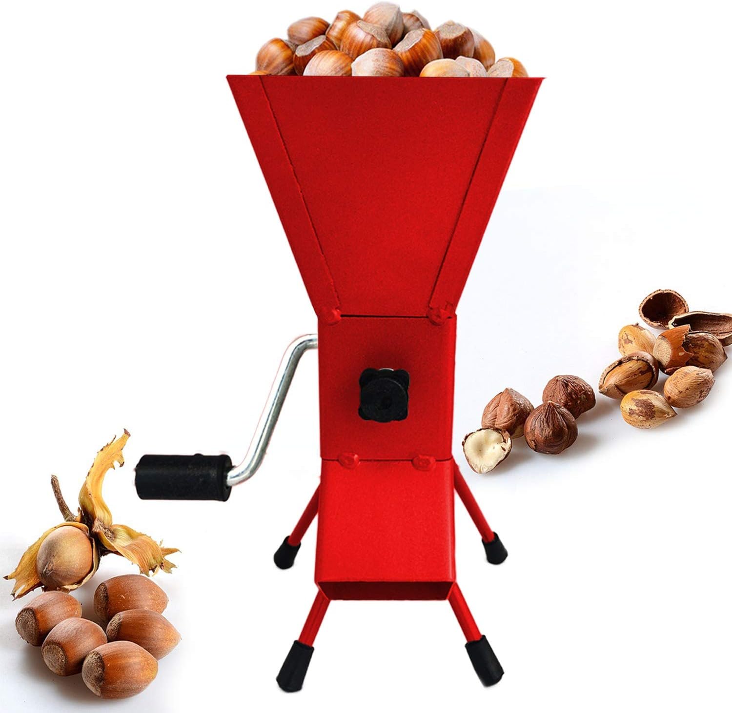 Amazon.com: Hand Crank Nutcracker Tool for English Walnuts, Hazelnuts ...