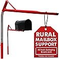 Amazon.com: SwingClear, Mailbox Support Post with Swinging Boom Arm, No ...