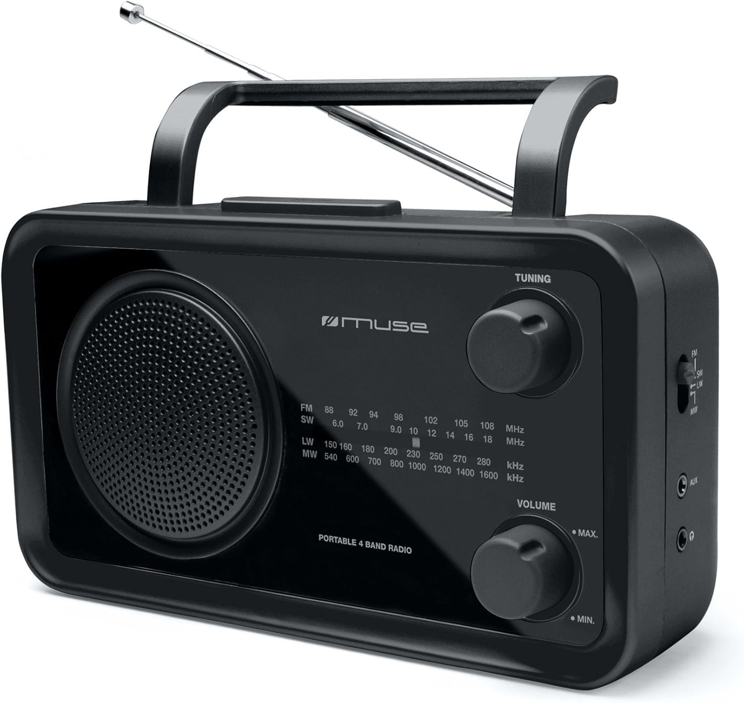 Muse M-05 R Radio portable Multibandes Noir: Amazon.fr: TV & Vidéo