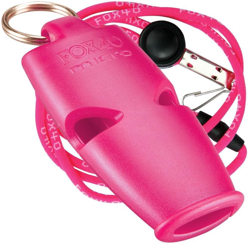 Fox 40 Micro Whistle (Pink): Amazon.co.uk: Sports & Outdoors