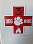 2X Dog Inside Fire Emergency Sticker Decal Stickers Pet Art Laptop ...