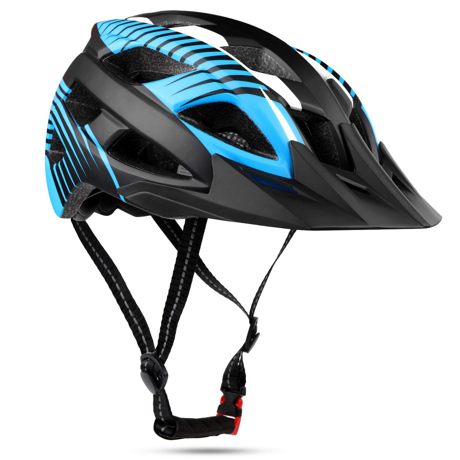 Fahrradhelm, CE-Zertifiziert, Fahrradhelm mit abnehmbaren Visier Schild ...