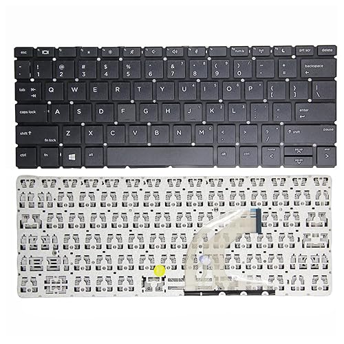 New Replacement Black US No-Backlit No-Palmrest Keyboard for HP ProBook ...