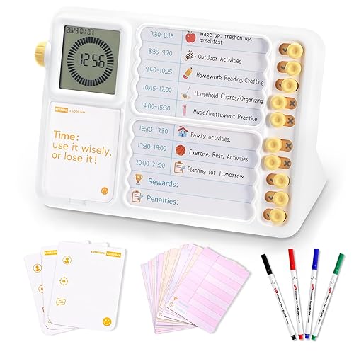 Visual Timer for Kids with Planning Board ADHD Tools Schedule for Kids ...