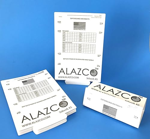 ALAZCO 24 Glue Traps - Glue Boards Mouse Trap Bugs Insects Spiders ...