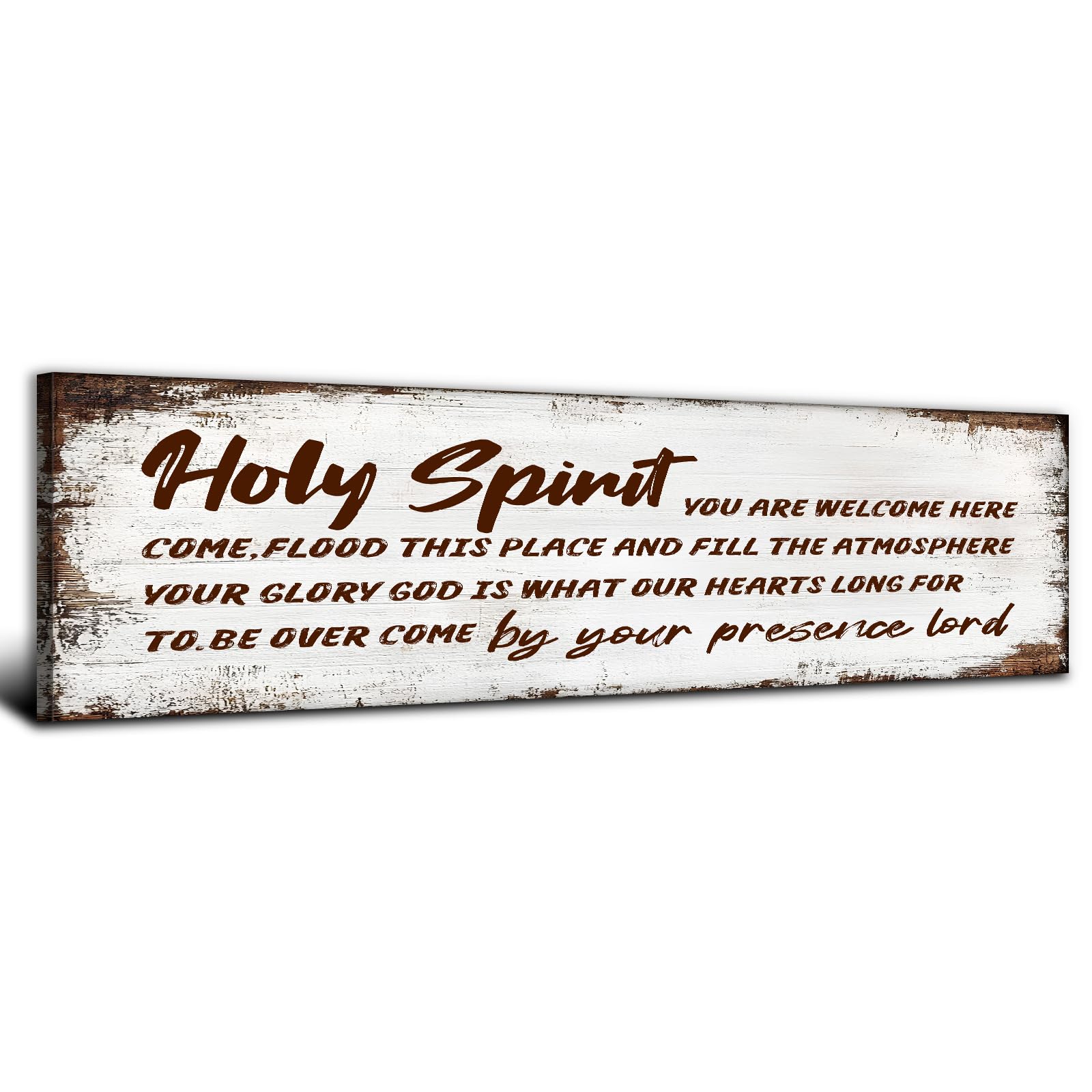 Large Bible Verse Wall Art for Living Room Scripture Faith Decor ...