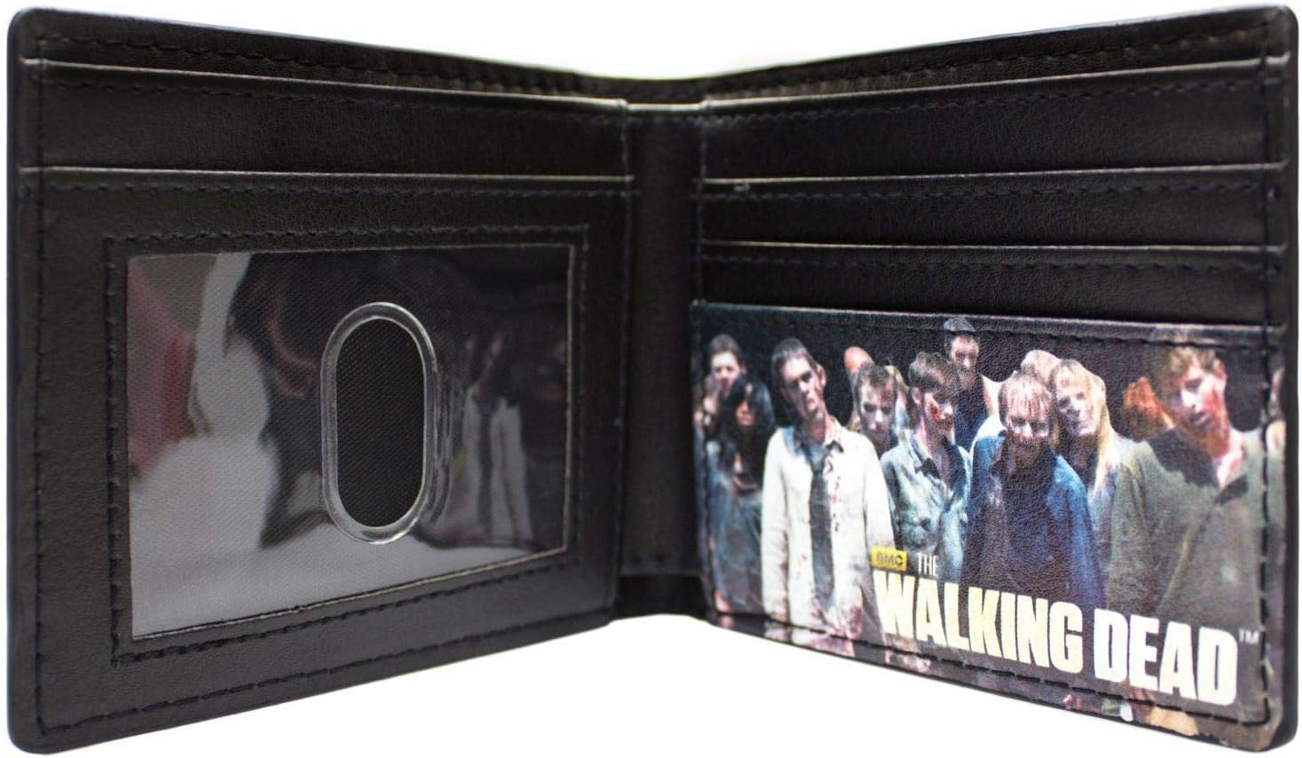 AMC Studios Walking Dead Inside Multicoloured ID & Card Bi-Fold Wallet ...