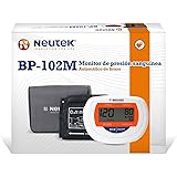 Neutek BP-103H Medidor de Presión Arterial Automático para Brazo ...