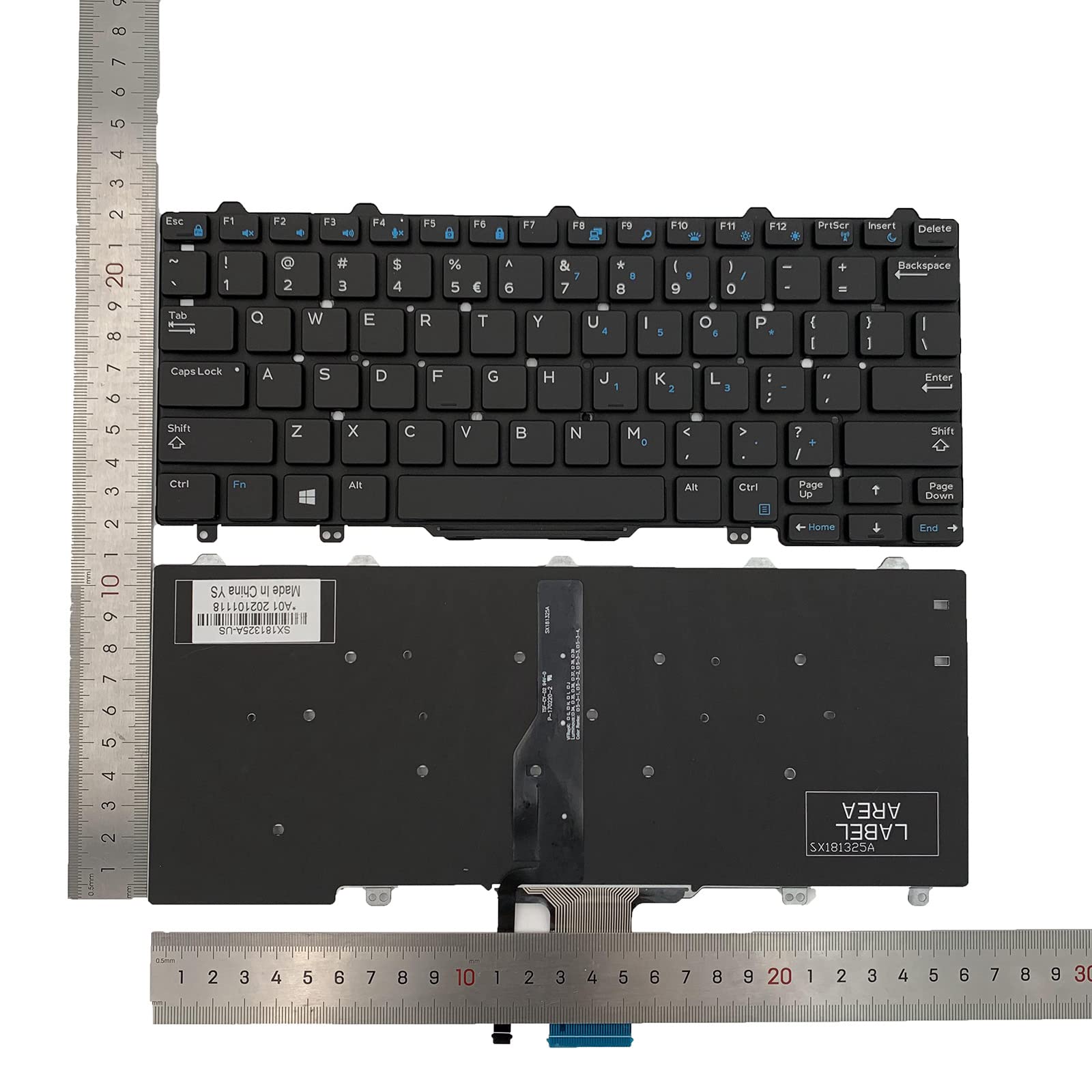 Mua Laptop Replacement US Layout Backlit Keyboard for DELL Latitude ...