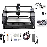 CNCTOPBAOS 1610 PRO Mini kit de enrutador CNC, 3 ejes de computadora GRBL Control DIY máquina de ...