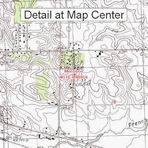 Amazon.com : USGS Topographic Quadrangle Map - Morrison, Illinois ...