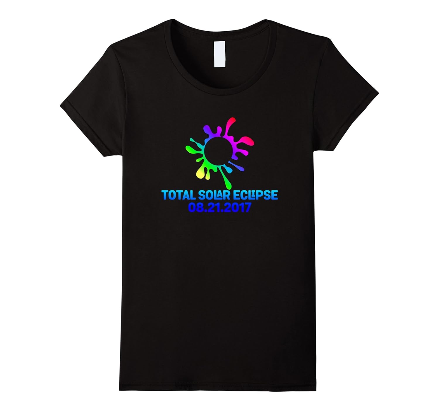 Colorful Total Solar Eclipse T-Shirt – August 21st 2017 Tee