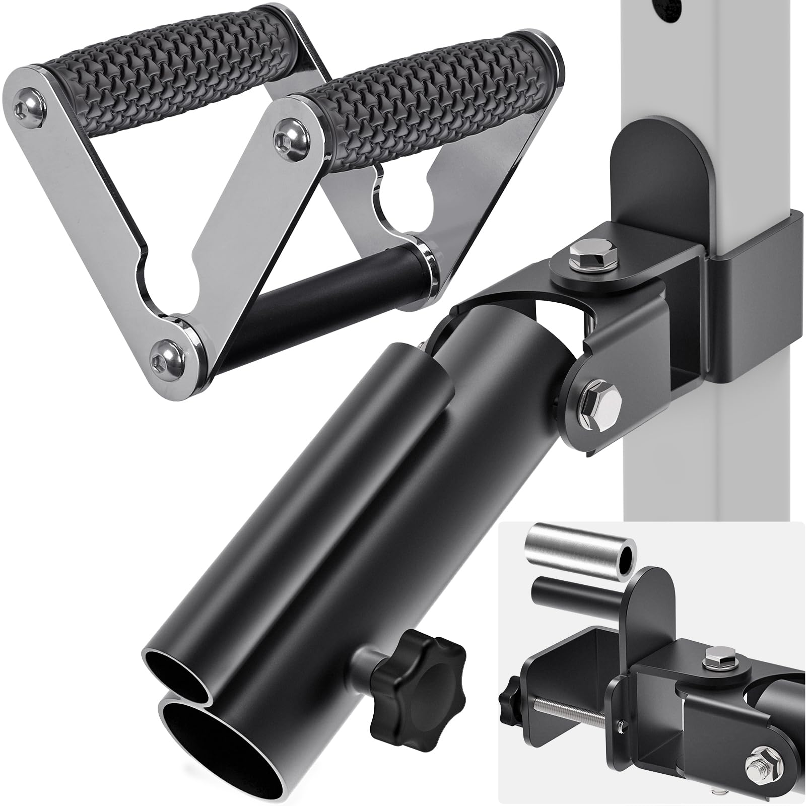 SELEWARE Ergonomic V Bar Row Landmine Handle & T Bar Row Landmine ...