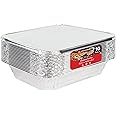 Amazon.com: Stock Your Home 9x13 Aluminum Trays with Lids (10 Pack ...